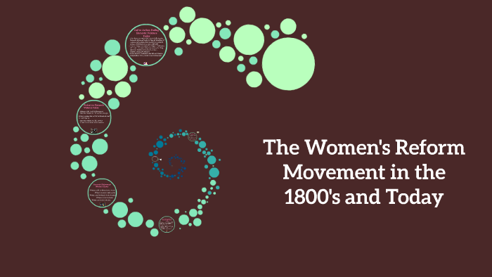 The Women's Reform Movement in the 1800's and Today by Samantha Taylor ...