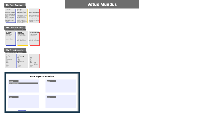 Exploring Vetus Mundus by Andrew Garay on Prezi