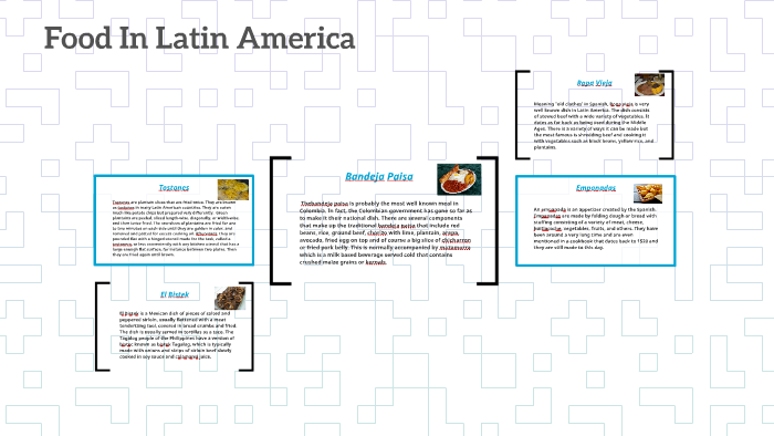 Food In Latin America by Austin Merritt on Prezi