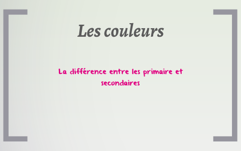 La différence entre les primaire et secondaires by Kariman Ellesy on Prezi