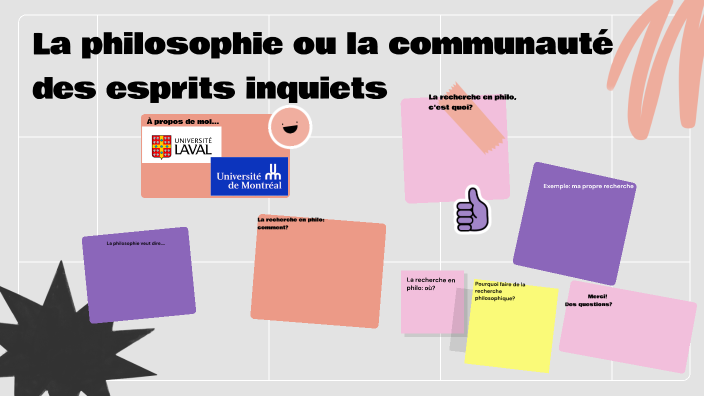 Philo & Recherche by Angela Peraza on Prezi