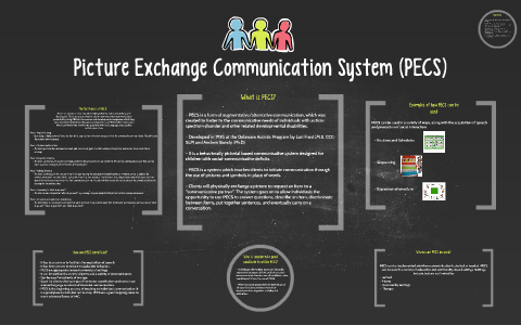 Picture Exchange Communication System (PECS) by Myriam Villarreal on Prezi