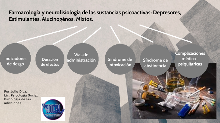 Farmacología y neurofisiología de las sustancias psicoactivas ...