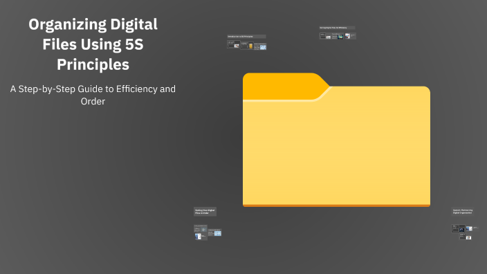 Organizing Digital Files Using 5S Principles by scott -T- on Prezi