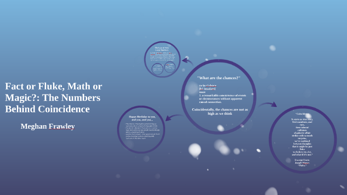 Fact or Fluke, Math or Magic?: The Numbers Behind Coincidence by Meghan ...