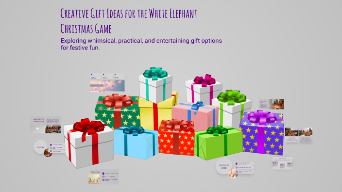 Creative Gift Ideas for the White Elephant Christmas Game by Nadia Romo ...