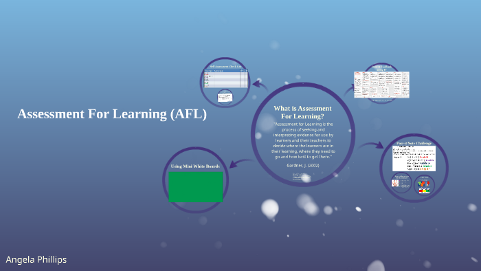Assessment For Learning (AFL) by Angela Phillips on Prezi