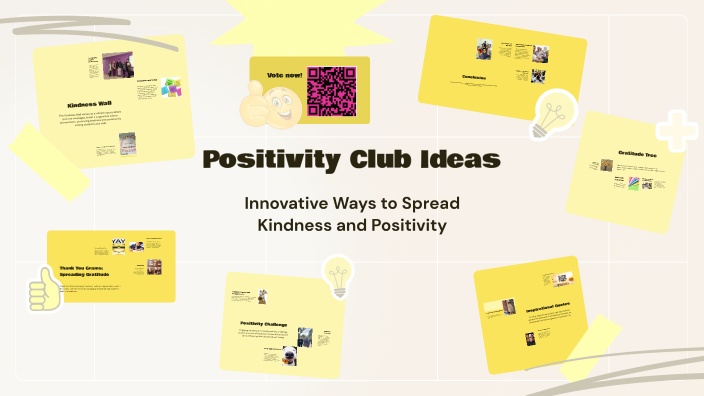 Positivity Club Ideas by 2027 Christopher Buontempo on Prezi
