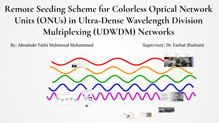 Remote Seeding Scheme for Colorless Optical Network Units in UDWDM ...