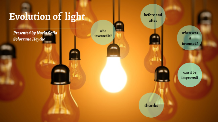 Evolution of the light bulb by Federico Solorzano on Prezi