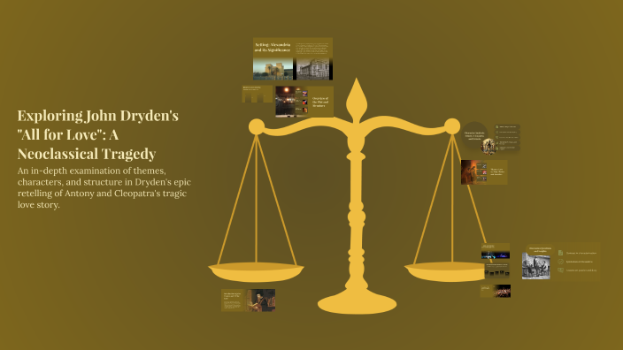 Exploring John Dryden's "All for Love": A Neoclassical Tragedy by Suman ...