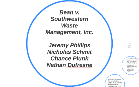 Bean v. Southwestern Waste Management, Inc. by Jeremy Phillips on Prezi