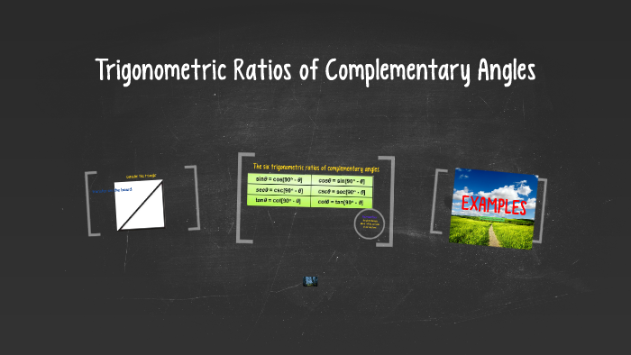 Trigonometric Ratios of Complementary Angles by john bahade on Prezi