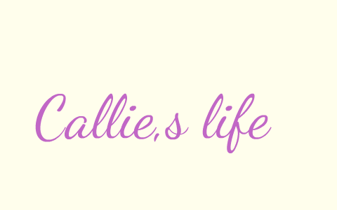 callies life by Nikki Wilkins on Prezi