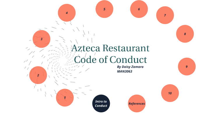 Azteca Restaurant Code of Conduct by Daisy Zamora on Prezi