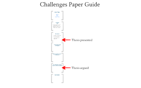 Challenges Paper by Sam Dickerman on Prezi