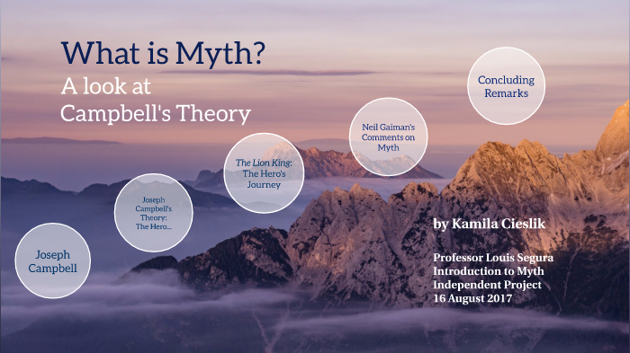 What is Myth? Campbell's Theory Project by on Prezi