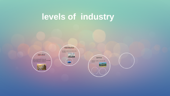 levels of industry by jose morales on Prezi