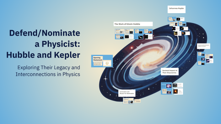 Defend a Physicist: Hubble and Kepler by NATALIE HOLMER on Prezi