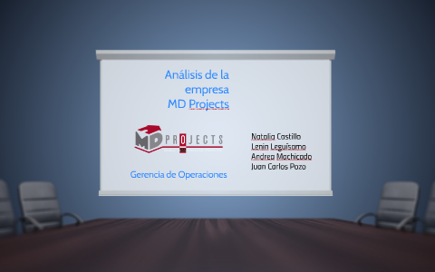 MD Projects by on Prezi