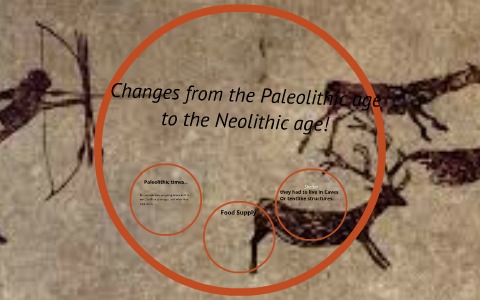 Changes from the Paleolithic age to the Neolithic age! by Ashley Smith ...
