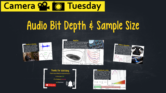 Audio Bit Depth & Sample Size by Anupam Vipul on Prezi