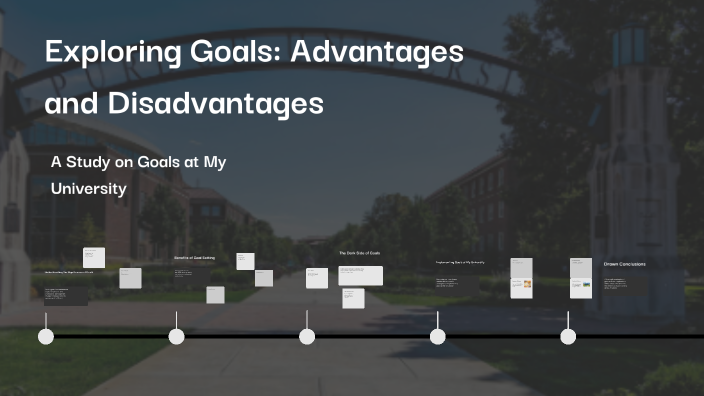 Exploring Goals: Advantages and Disadvantages by JUAN PABLO RODRIGUEZ ...