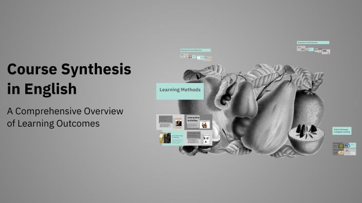 Course Synthesis in English by Lina on Prezi