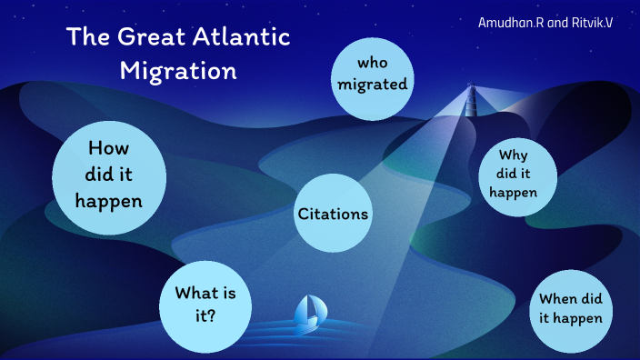 The Great Atlantic Migration by Ritvik Vikram on Prezi