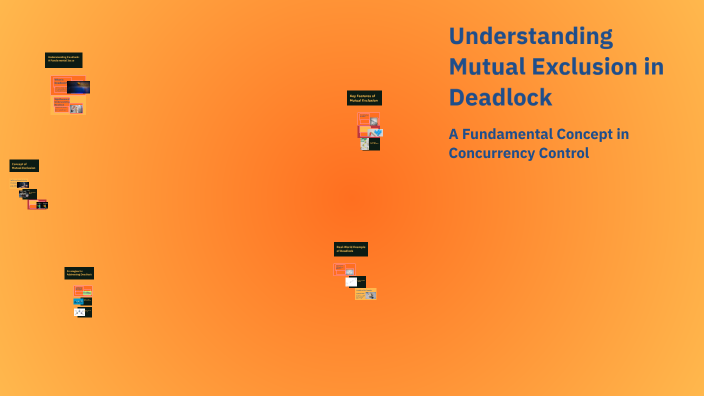 Understanding Mutual Exclusion in Deadlock by ABHILASH G on Prezi