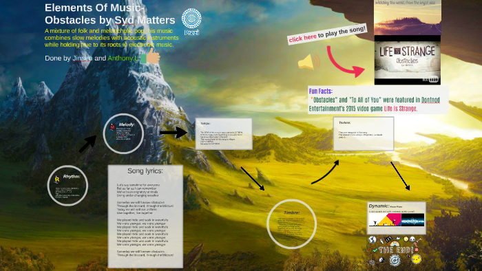Elements Of Music- Obstacles by Syd Matters by jinseo park on Prezi