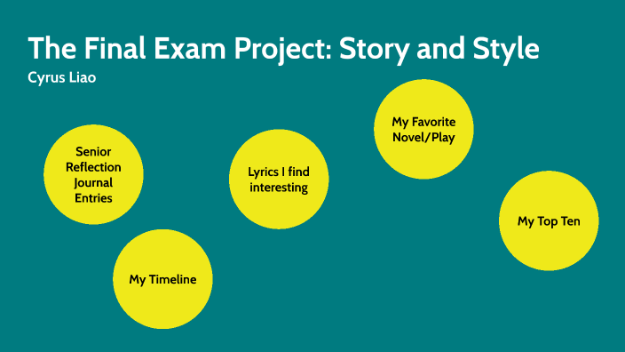 The Final Exam Project: Story and Style by Cyrus Liao on Prezi
