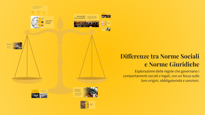 Differenze tra Norme Sociali e Norme Giuridiche by Patrizia Drago on Prezi