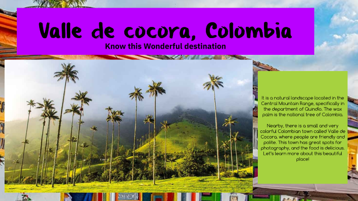 You can visit the Wax Palm Home. It is the only place where the ...
