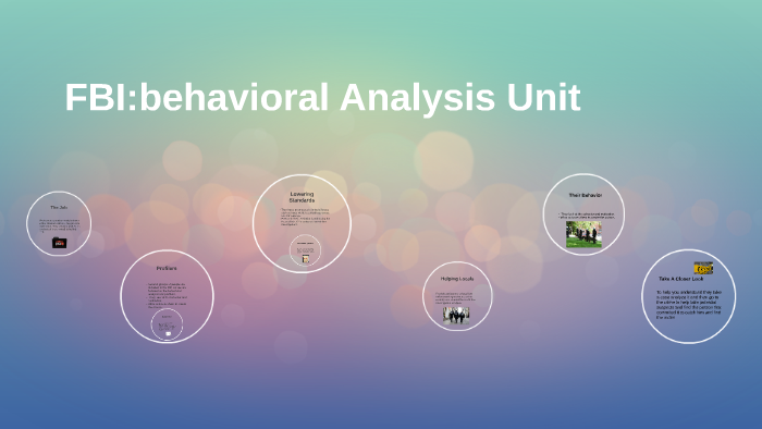 FBI:behavioral Analysis Unit by Jasmine Tenemaza on Prezi