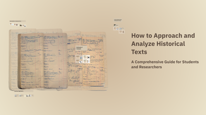 How to Approach and Analyze Historical Texts by FERIEL LASKRI on Prezi