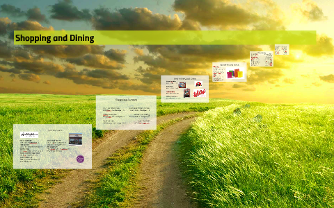 Shopping and Dining by Eric Ryden on Prezi