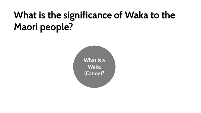 What is the significance of Waka to the Maori people? by Sonny Palin on ...