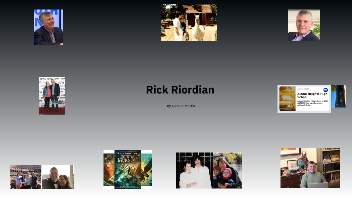 Rick Riordian Presentation by Natalie Morris on Prezi