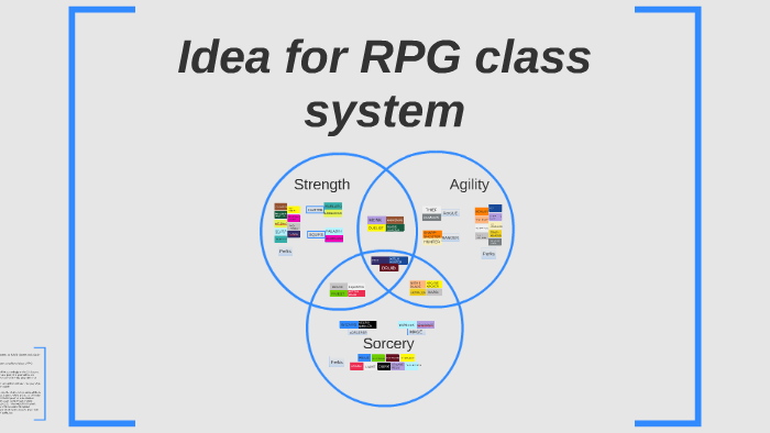 Idea for RPG class system by Hoang Lee on Prezi
