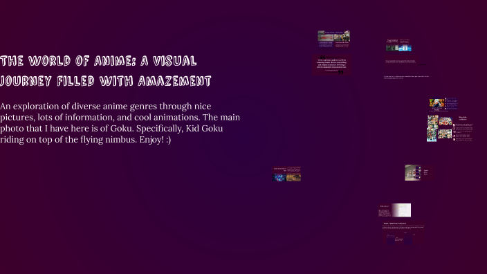 The World of Anime: A Visual Journey Through Genres by Nicholas Boyd on ...