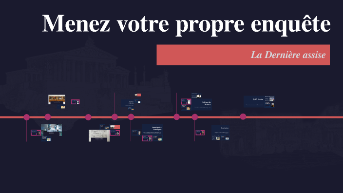 Menez votre propre enquête by Randy Swain on Prezi