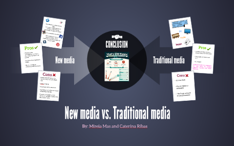 New media vs. Traditional media by Mireia Mas on Prezi