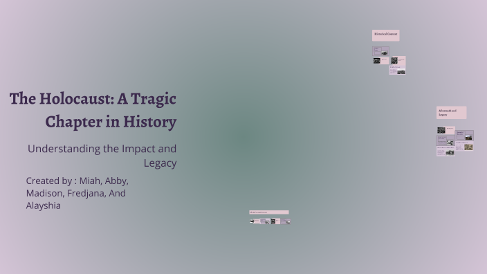 The Holocaust: A Tragic Chapter in History by Miah Lopez on Prezi