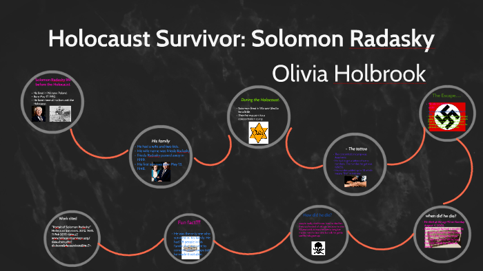 Holocaust Survivor:Solomon Radasky by Olivia Holbrook on Prezi