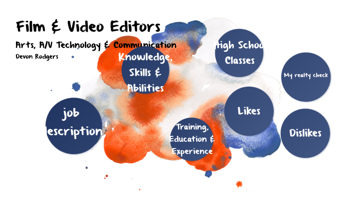 film and video editors by Devon Rodgers on Prezi