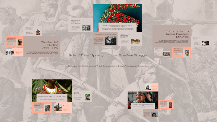 Role of Tribal Uprising in Indian Freedom Struggle by Sachin prajapti ... Role of Tribal Uprising in Indian Freedom Struggle by Sachin prajapti ...