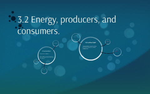3.2 Energy, producers, and consumers. by Eli Westby on Prezi