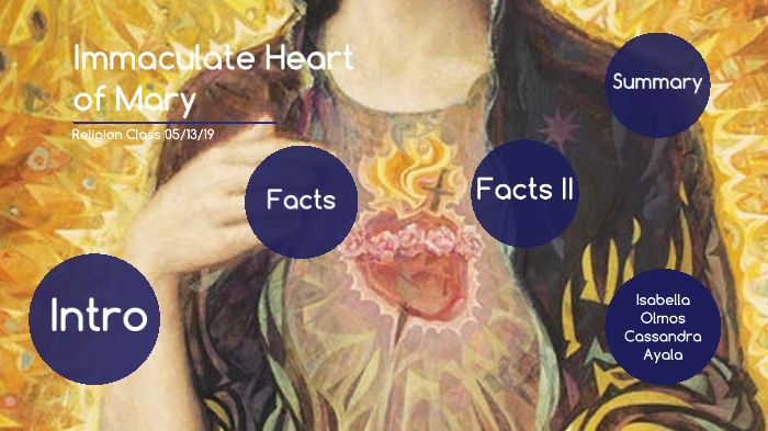 Immaculate Heart of Mary by Bella Olmos on Prezi