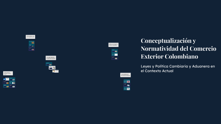 Conceptualización y Normatividad del Comercio Exterior Colombiano by ...